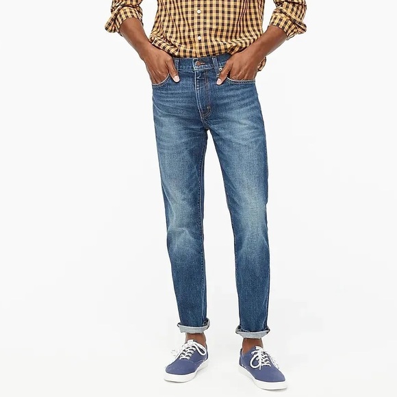 J. Crew Factory | Jeans | Nwt J Crew Mens Vintage Flex Slim Fit Jeans ...